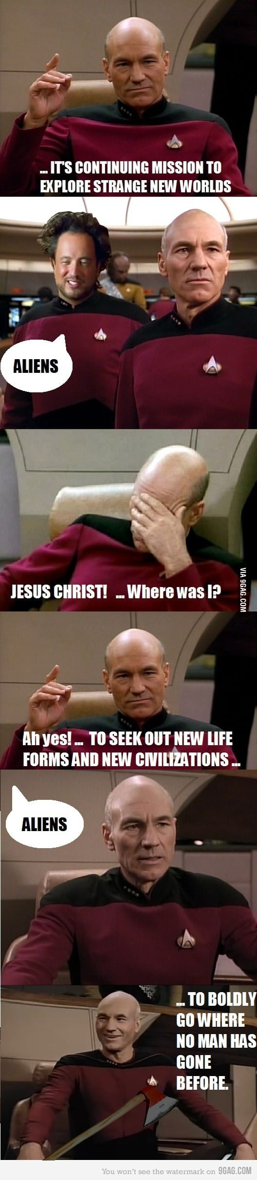 Mad Picard Is Mad - 9GAG