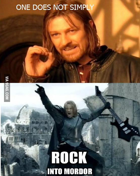 One does not simply - 9GAG
