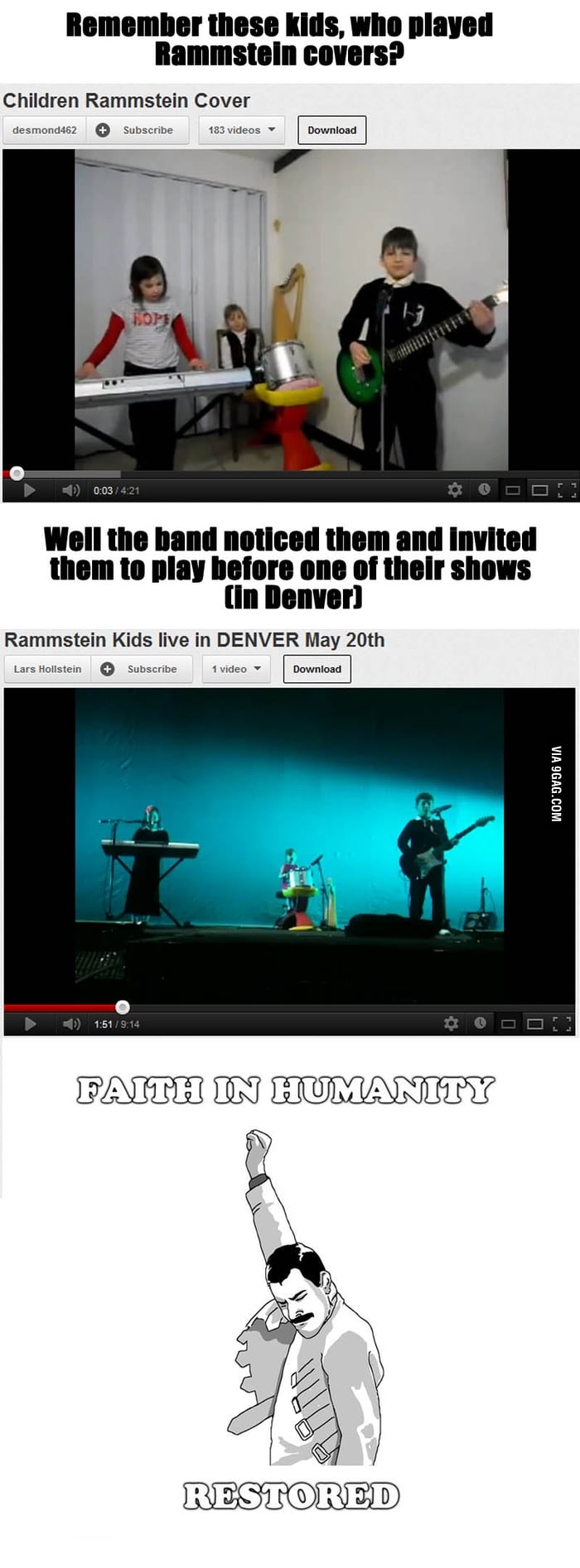 Rammstein kids - 9GAG
