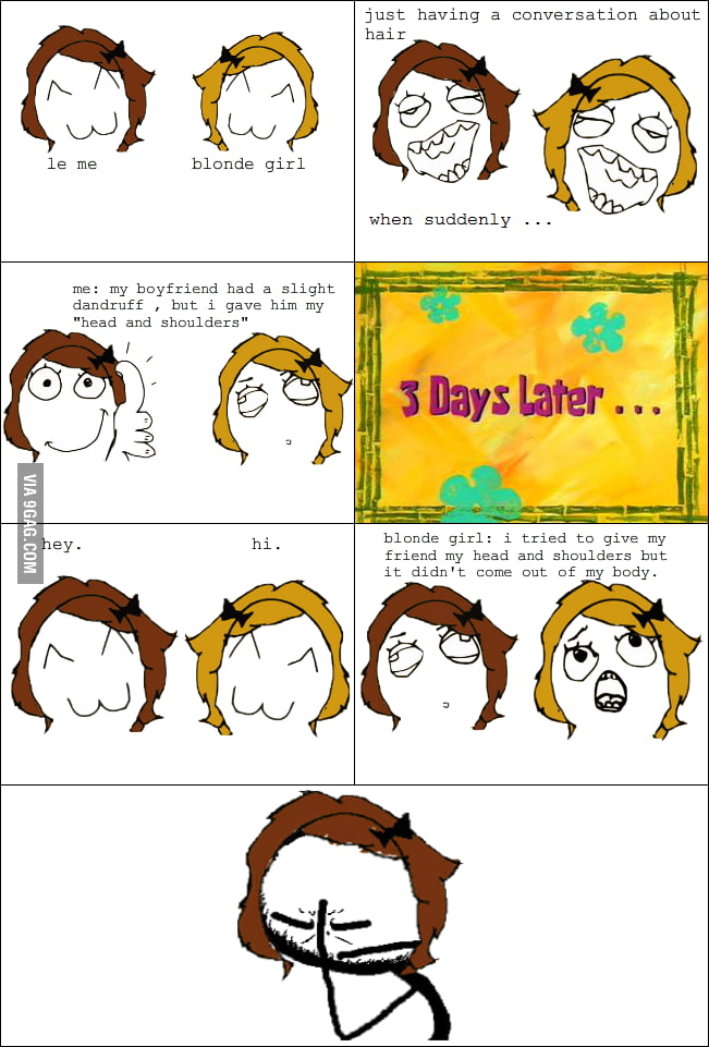 Blondes 9gag