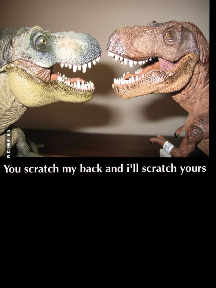 Poor T Rex strikes again. - 9GAG