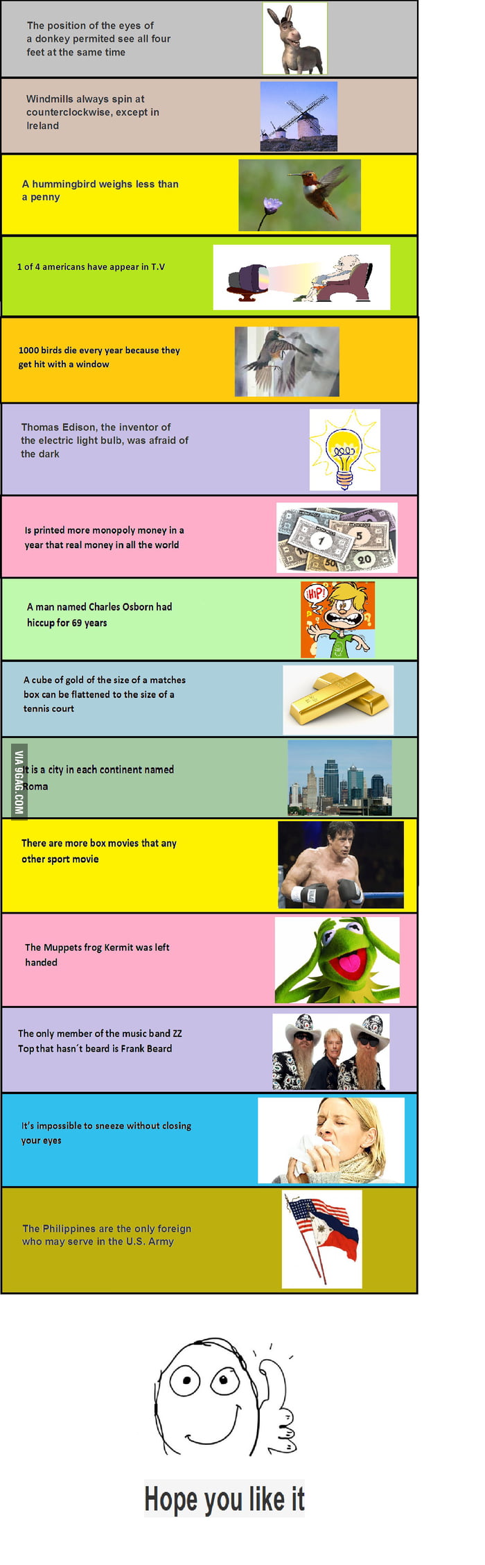 AMAZING FACTS 9GAG