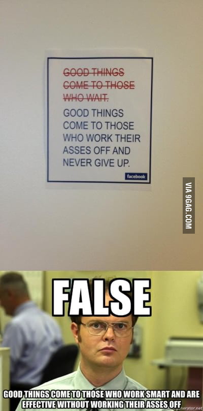 Work smart - 9GAG