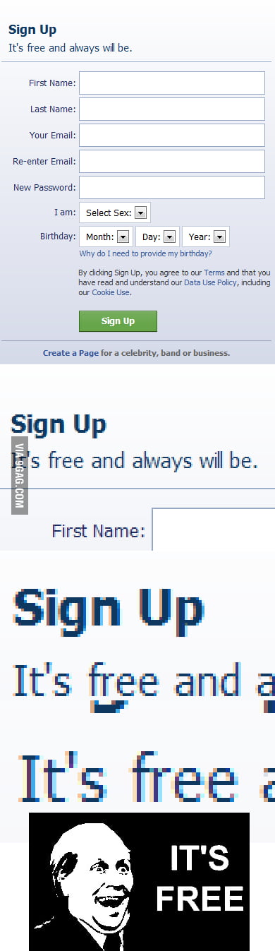 IT'S FREE! - 9GAG