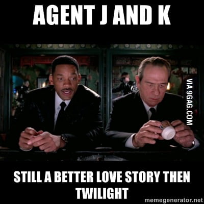 Agent J and Agent K - 9GAG