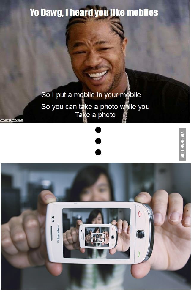 Mobile-ception - 9GAG