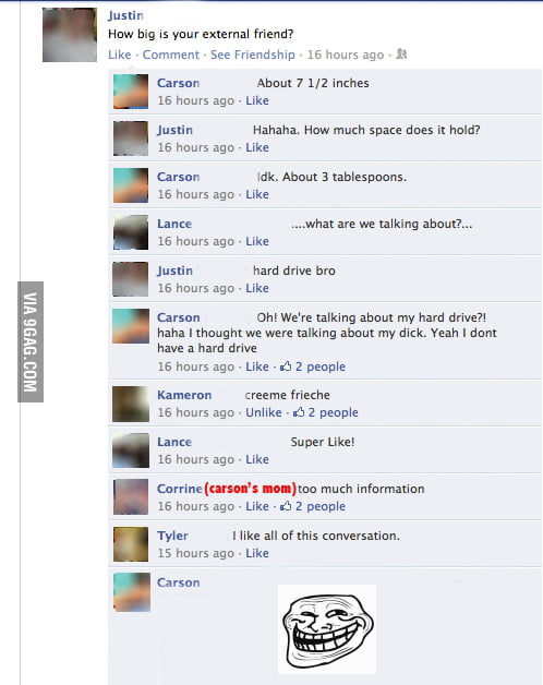 External Friend - 9GAG