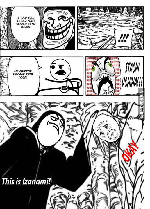 Itachi's Troll Jutsu - 9GAG