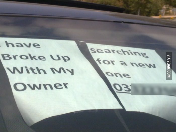 Forever alone car - 9GAG