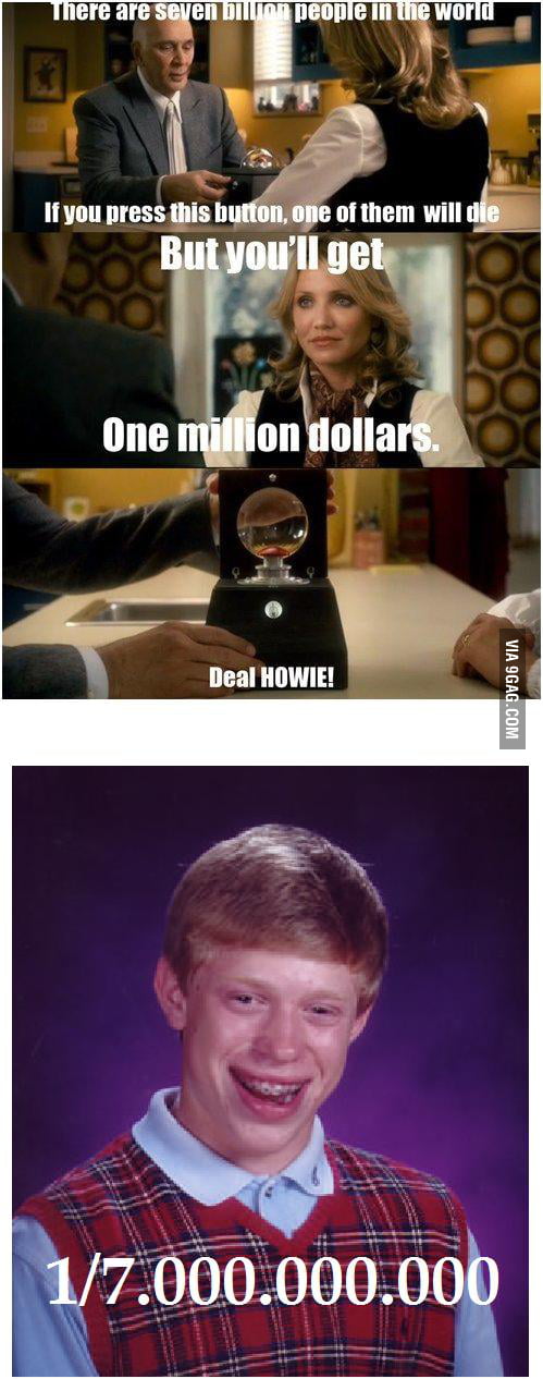 Bad Luck Brian LvL over 7.000.000.000 - 9GAG