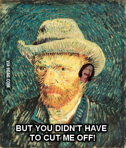 Silly van Gogh - 9GAG