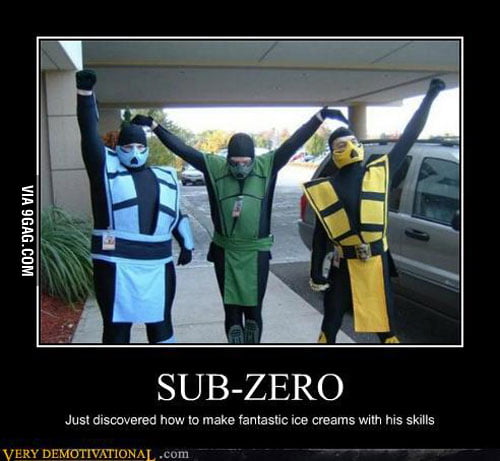 Just sub zero - 9GAG