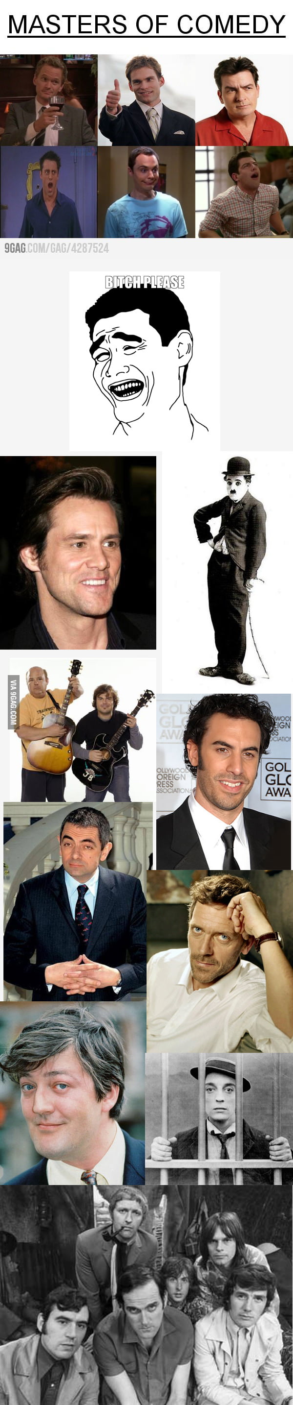 True Masters of Comedy - 9GAG