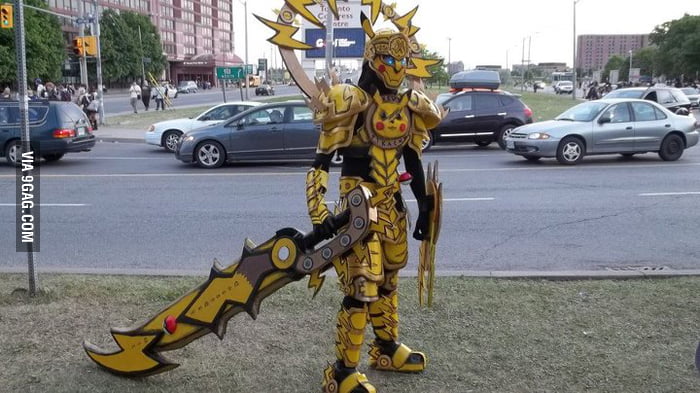 Le Awesome PIKA-LORD cosplay is Awesome - 9GAG