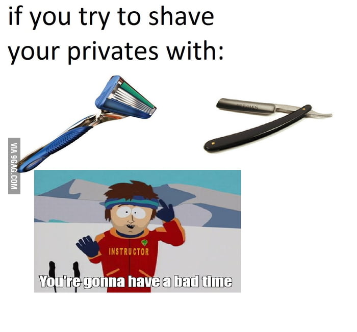 Oh just shaving... - 9GAG