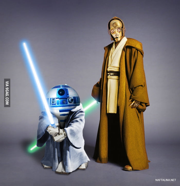 Robot Jedi? - 9GAG