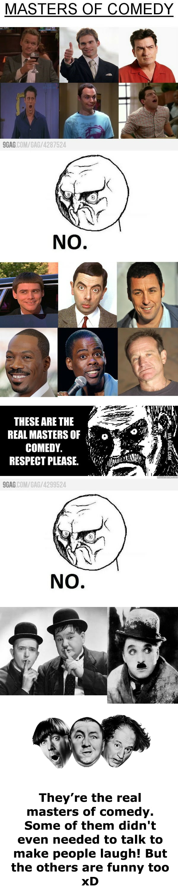 Real Masters of Comedy it is! - 9GAG