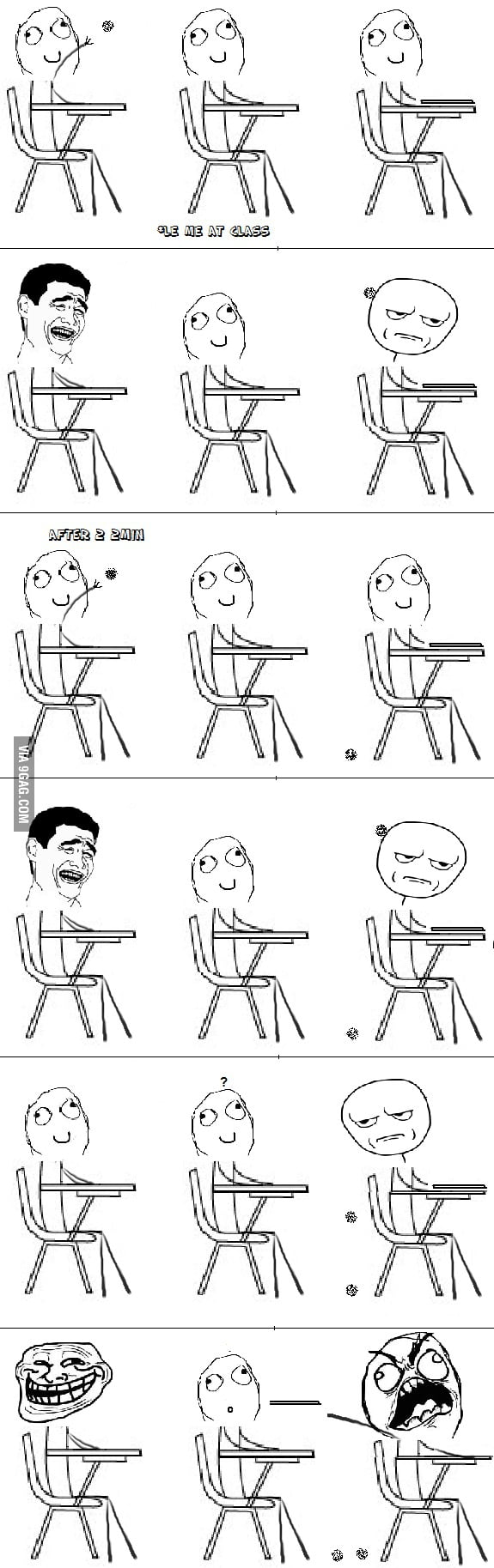 Trolling in class - 9GAG