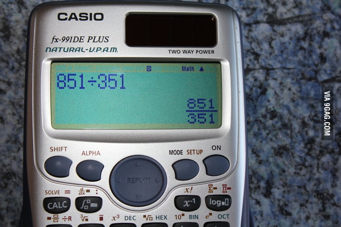 Thank you calculator, but this is not very helpful - 9GAG
