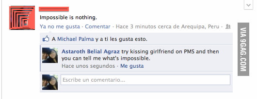 Definition of Impossible. - 9GAG