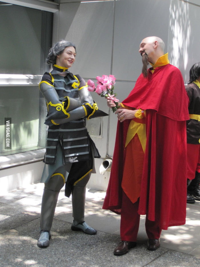 Lin and Tenzin Cosplay - 9GAG