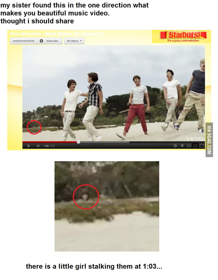 Little Girl in One Direction Music Video - 9GAG