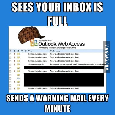 Scumbag Outlook - 9GAG