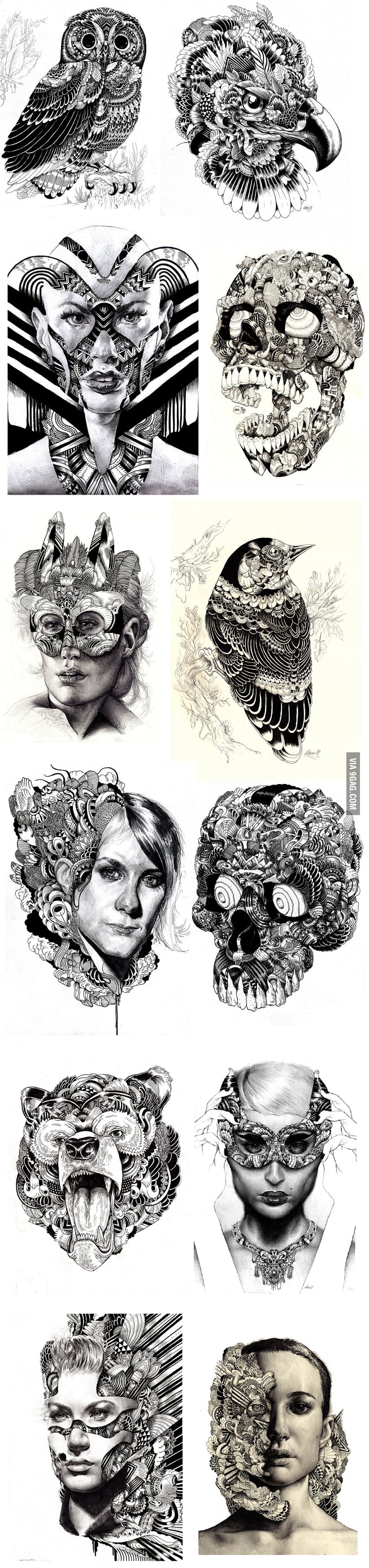 The amazing artwork of Ian MacArthur - 9GAG