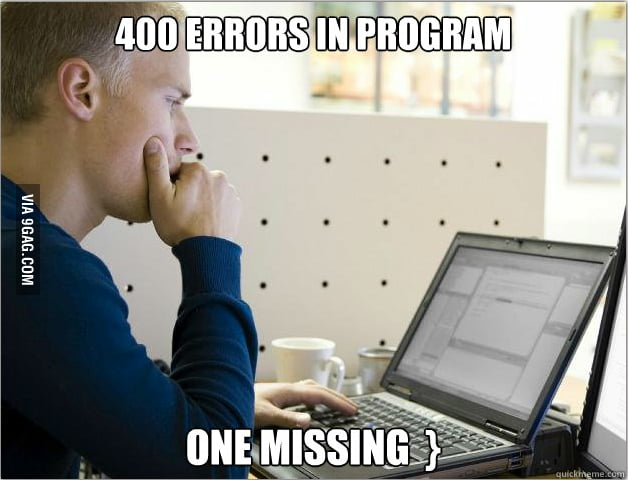 N00b programmer's nightmare - 9GAG