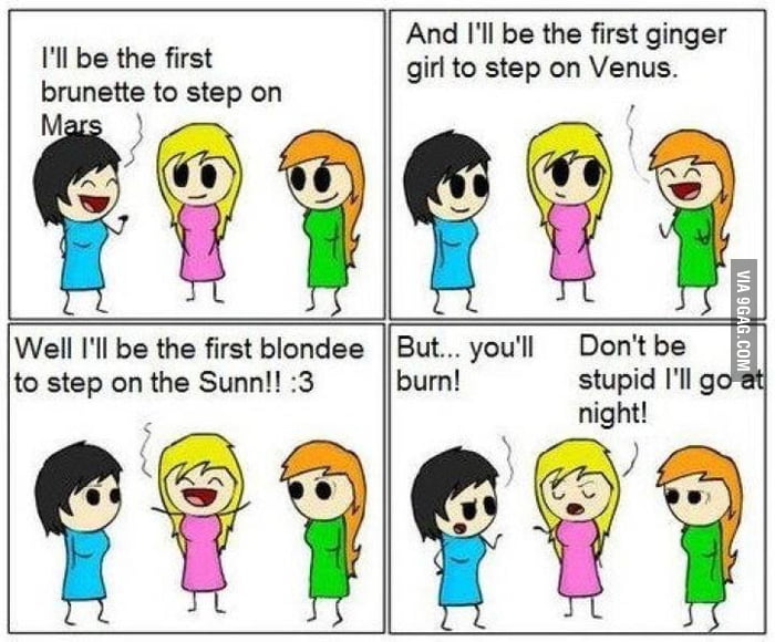 Blondes 9gag