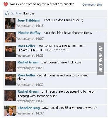 We were on a break! - 9GAG