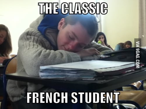 French student - 9GAG