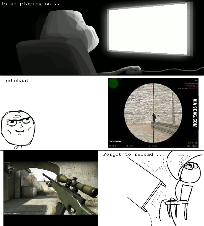 Important thing to do is ... RELOAD - 9GAG
