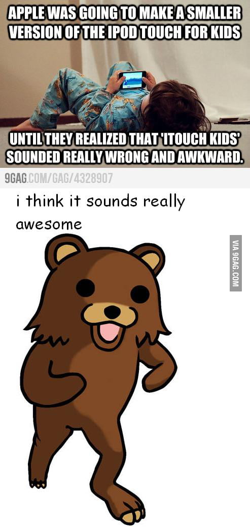 Pedo bear strikes - 9GAG