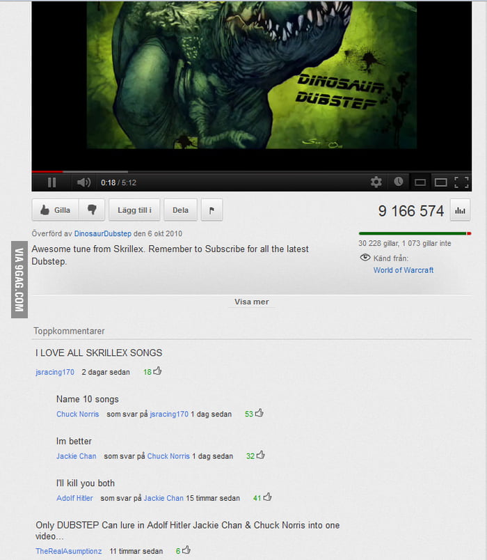 The power of Dubstep - 9GAG