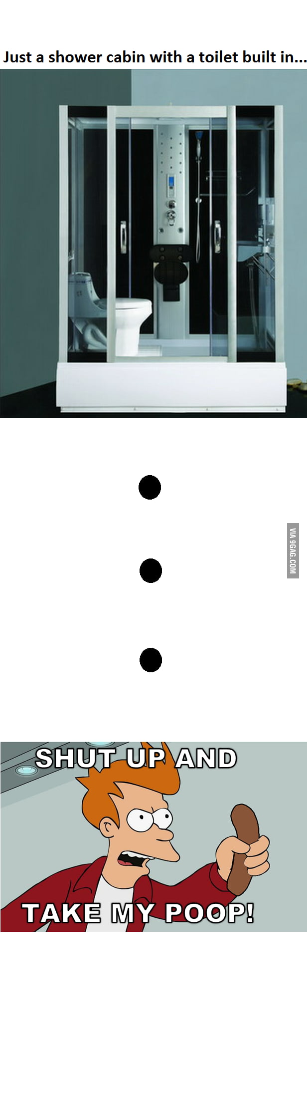 Poop in the shower guy - 9GAG