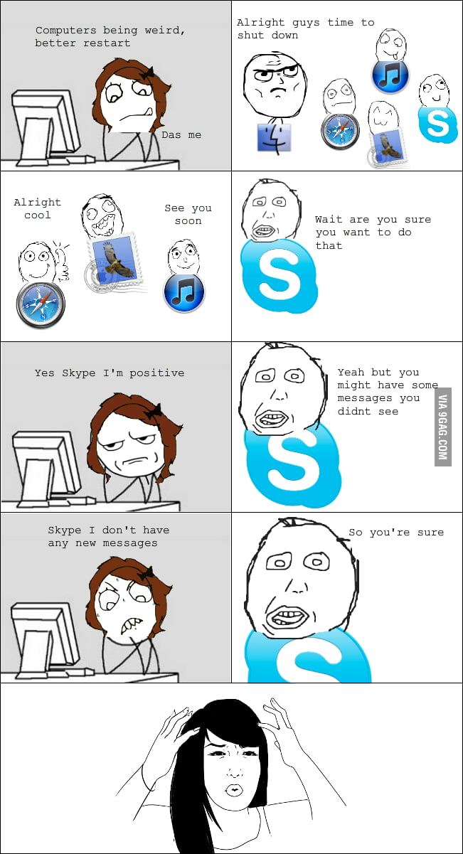 Come on Skype! - 9GAG