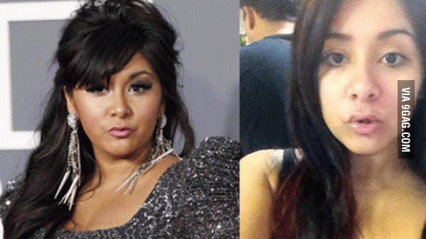 Snooki without makeup..WTH! - 9GAG