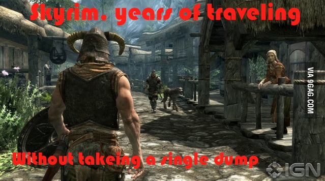 Skyrim... - 9GAG