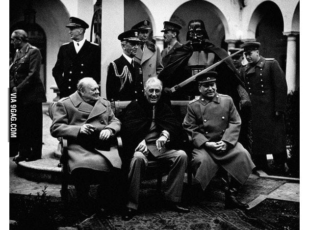 Just Darth Vader and Stalin - 9GAG