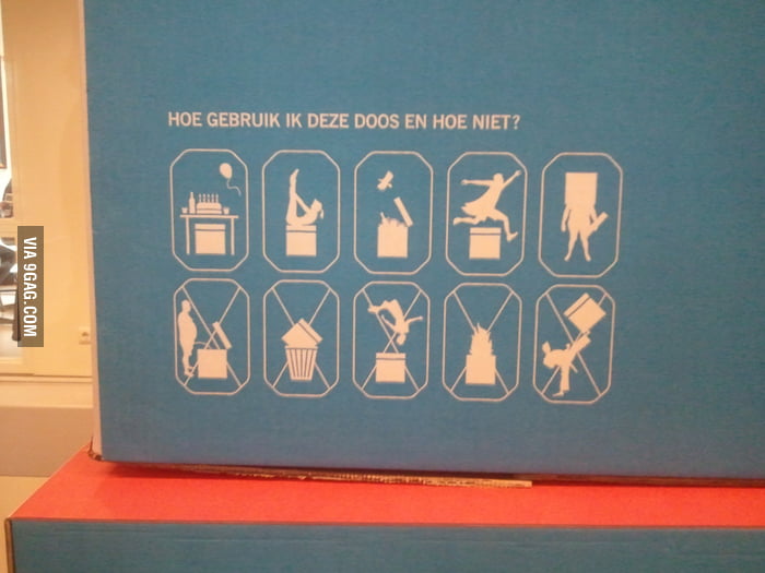 How to use a BOX - 9GAG