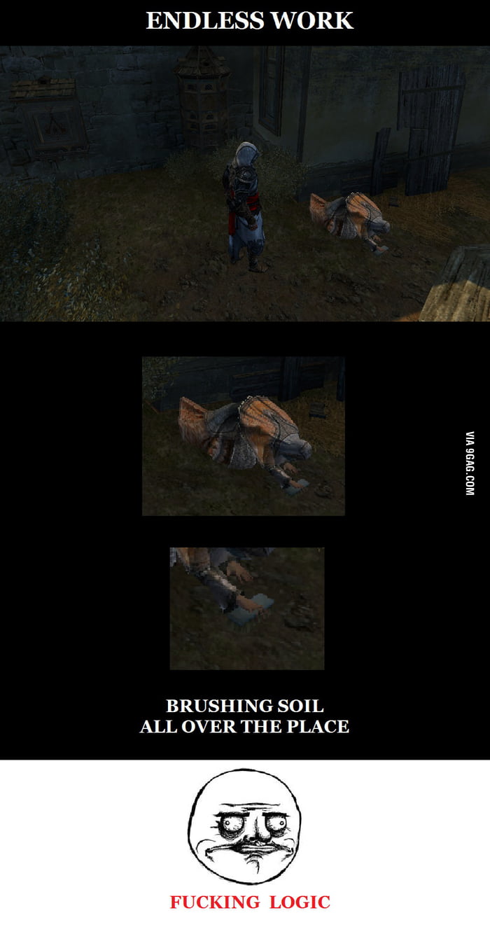 Awesome assassin creed logic is awesome - 9GAG