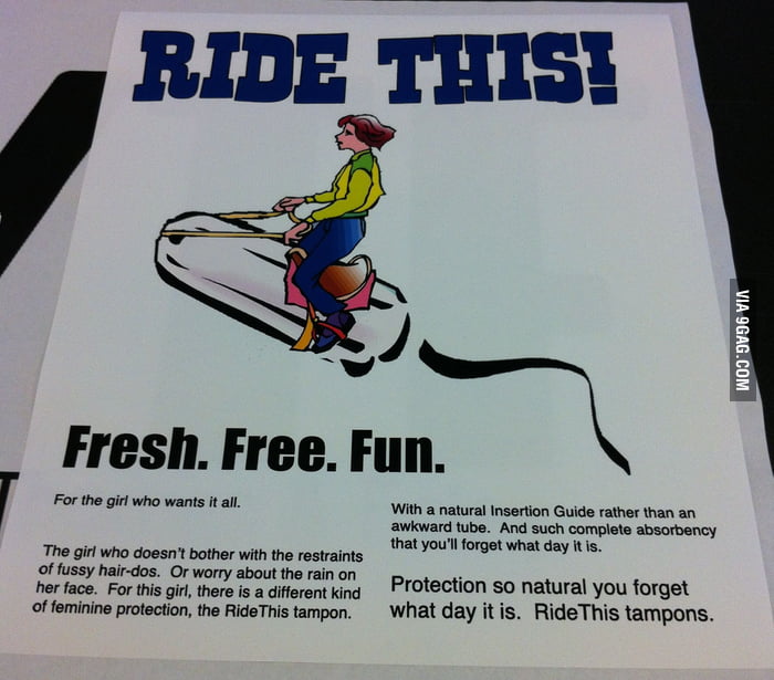 Just a woman riding a flying tampon... Mrs. Strangelove? - 9GAG