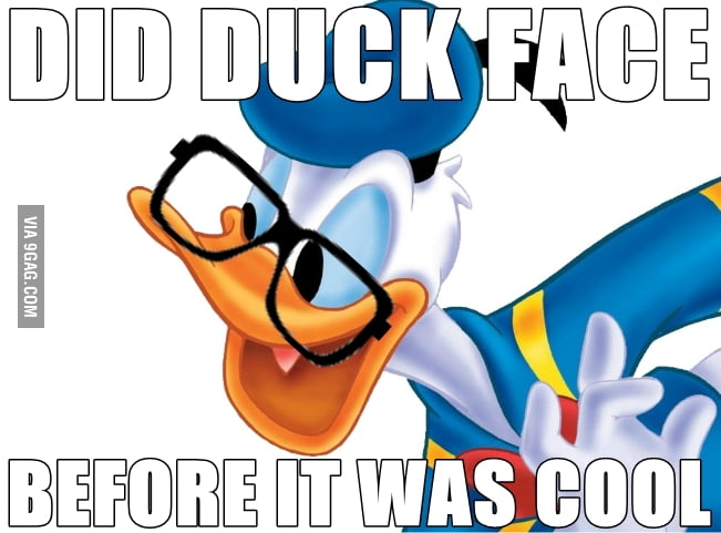Hipster Donald Duck. - 9GAG