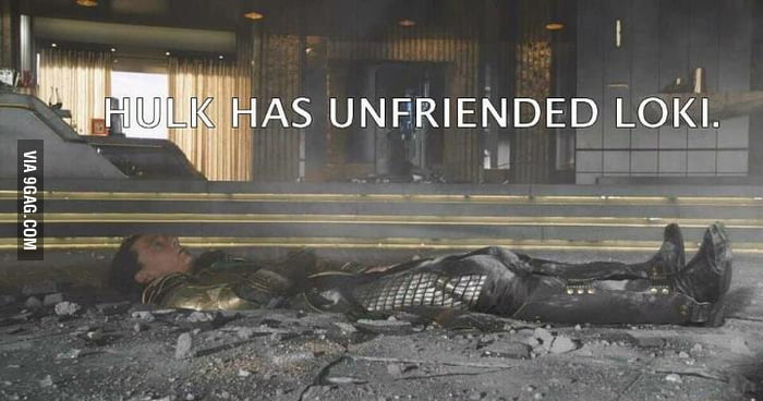 Unfriending Loki - 9GAG