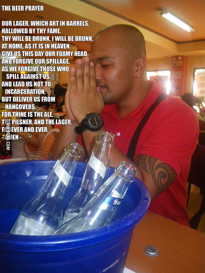 The Beer Prayer - 9GAG