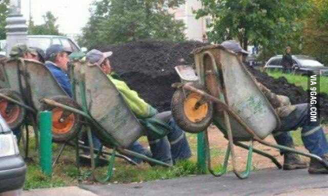 Wheelbarrows - 9GAG