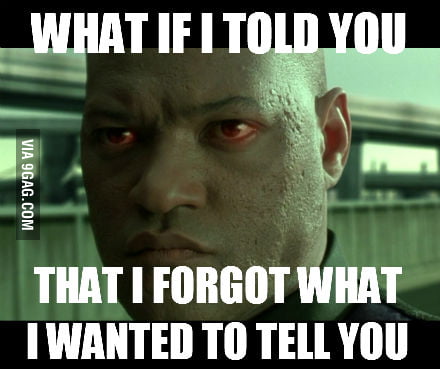 Just a high Morpheus... - 9GAG