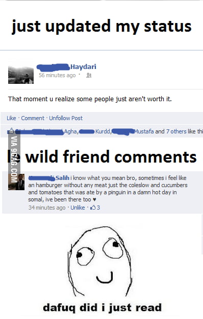Le wild comments everywhere - 9GAG