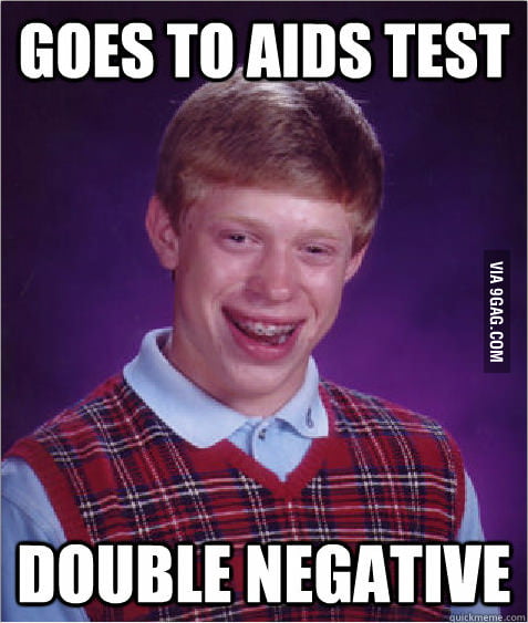 Double Negative - 9GAG